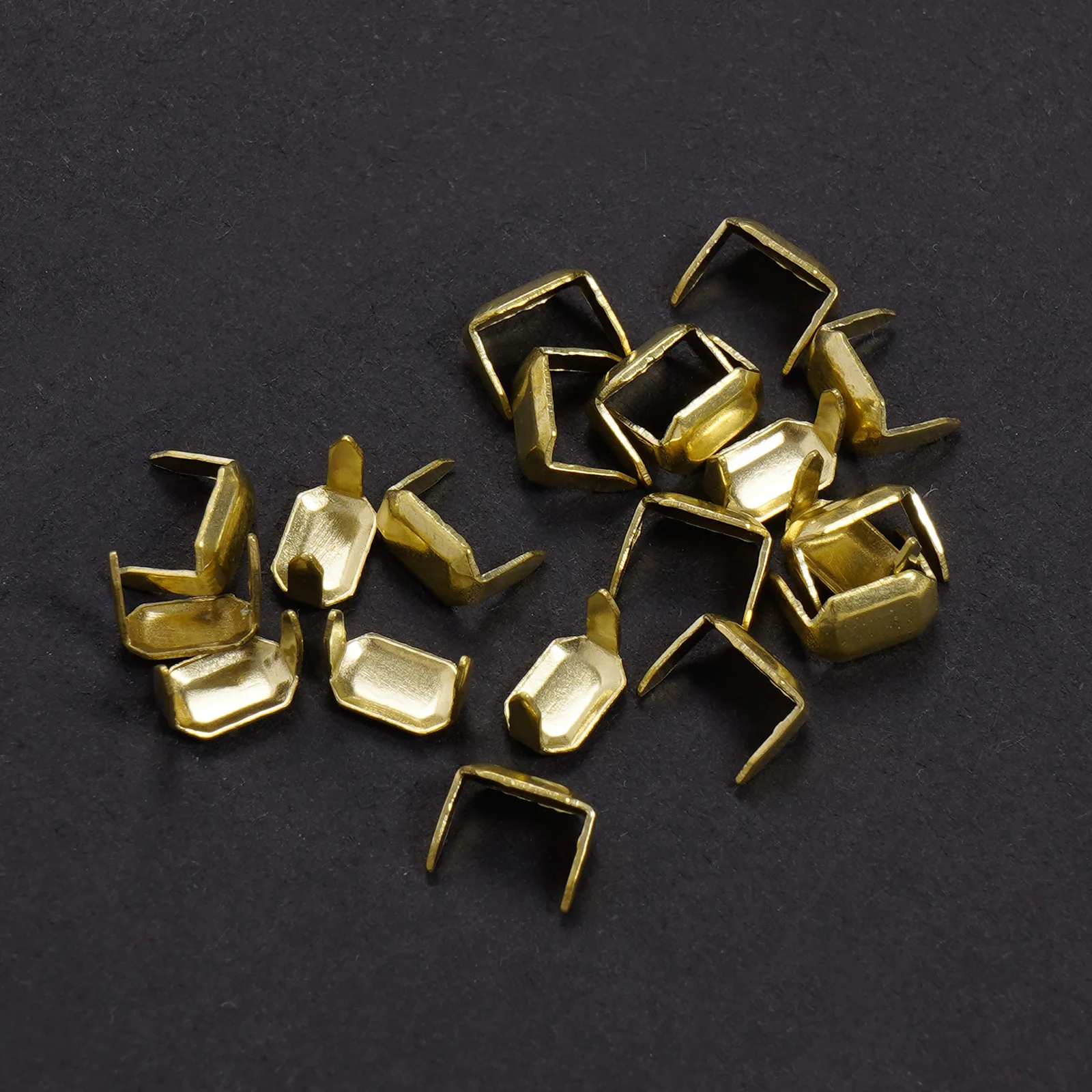 20pcs Metal Brass Spikes Leather Bag Belt Fasteners Pyramid Shape ...