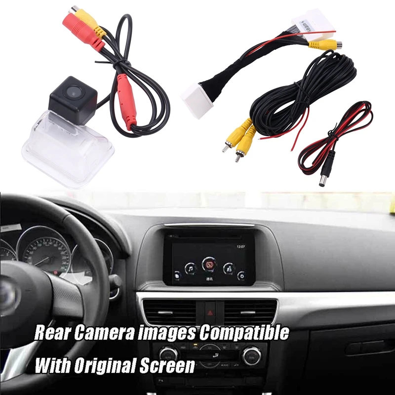 Car Rear View Camera Backup Reverse Camera for Mazda CX 5 CX5 2015 2016 ...