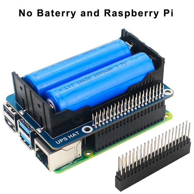 Raspberry Pi UPS Power Supply Module GPIO Pin 5V Power, 49% OFF
