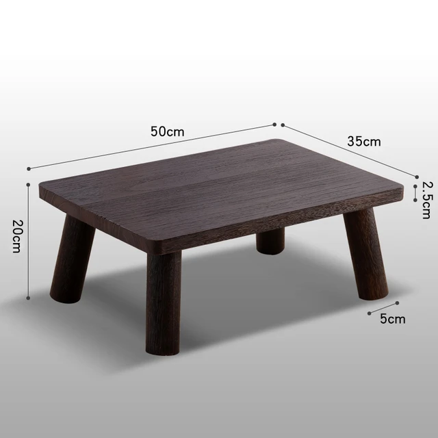 Traditional Low Square Coffee Table