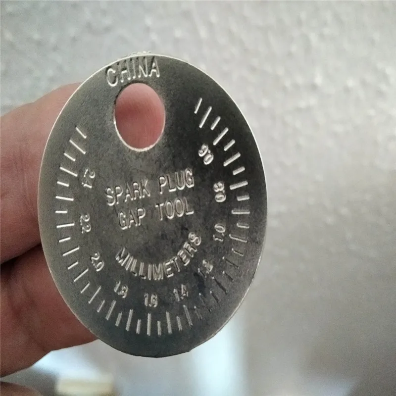 Hot Sale 1pc Spark Plug Gap Gauge Measurement Tool Coin- Type 0.6-2.4mm ...