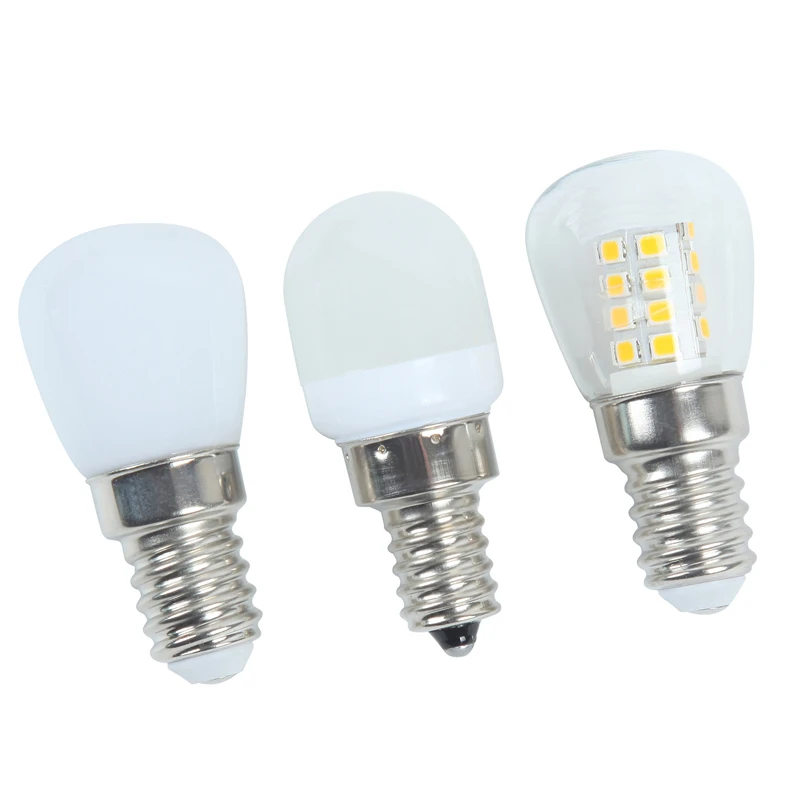 1X 4X 10X Mini E14 3W 6W Refrigerator LED lighting bulb AC 220V Bright ...