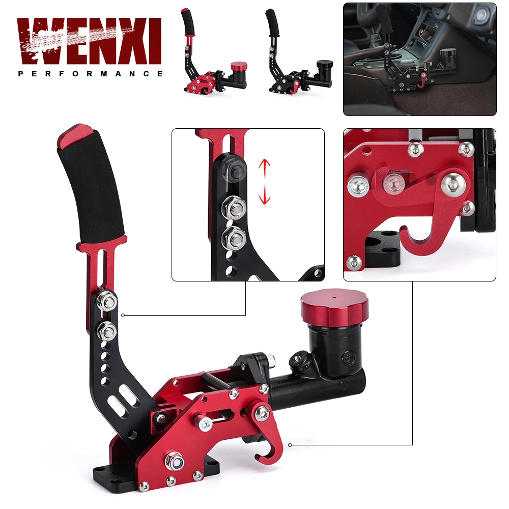 Black-Hydraulic-Racing-Hand-E-Brake-Drift-Rally-Handbrake-Aluminium ...