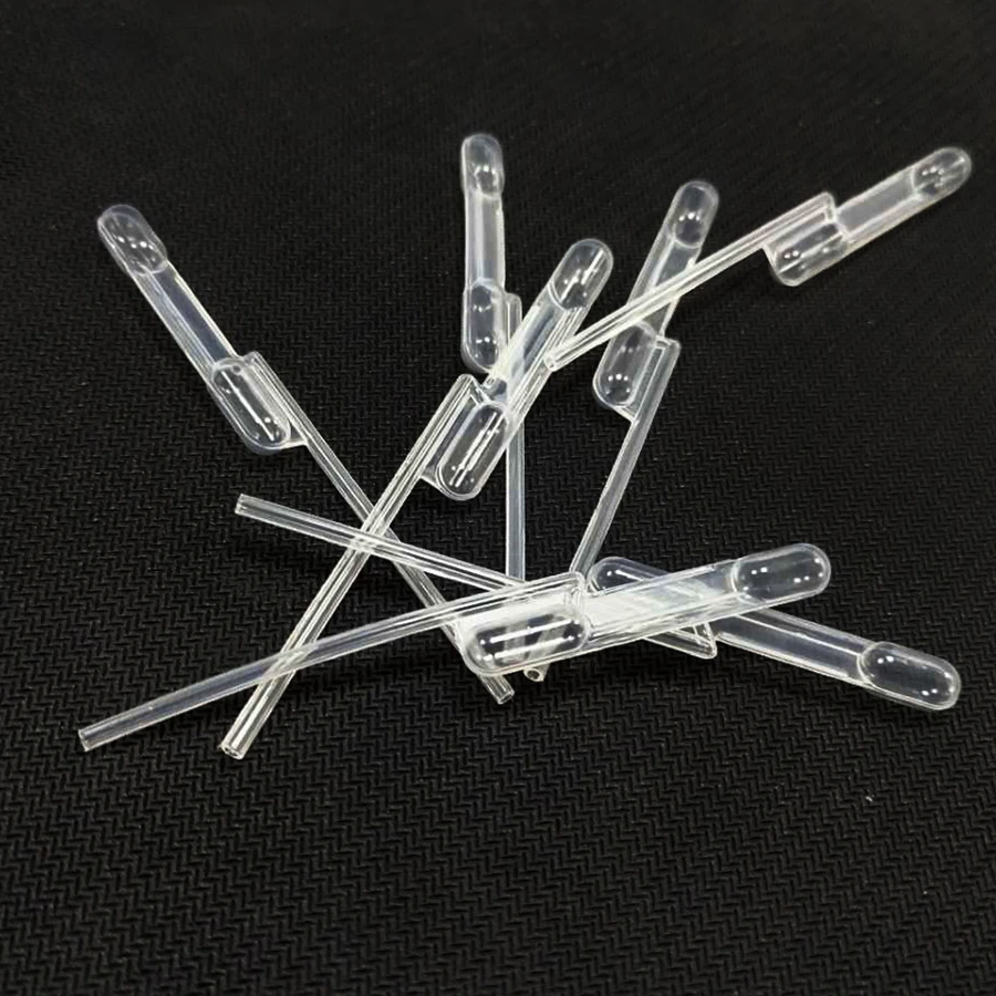 Double balloon medical straw Pipettes Plastic Disposable Graduated ...