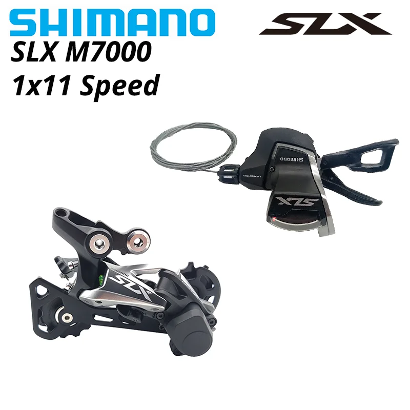 SHIMANO DEORE SLX M7000 11s Groupset SL M7000 SHIFT LEVER + RD M7000 GS REAR DERAILLEUR 2x11 ...