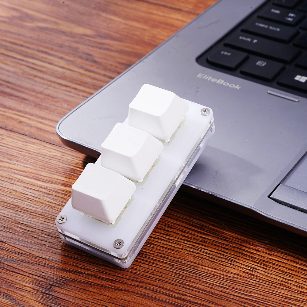 Mini 3 Keys Keyboard Function Keyboard Diy Shortcut Keyboard Gaming ...