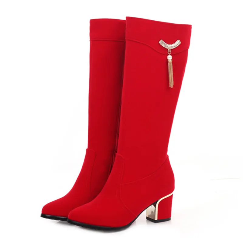 Winter Shoes Women Luxury Long | Women's Long Boots High Heels - Autumn ...