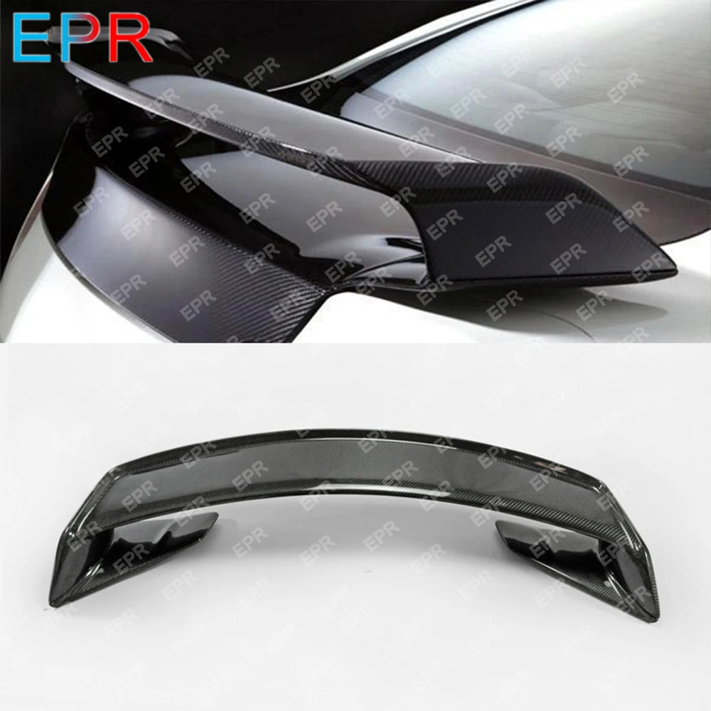 For Nissan R35 Gtr Carbon Fiber Rear Spoiler Body Kit Car Styling Auto ...