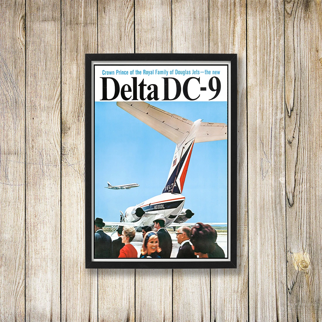 Vintage Delta Airline Posters