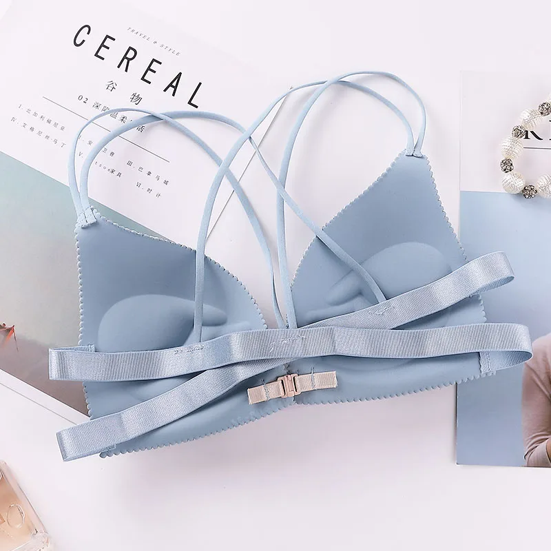 Ribbon Bow Front Bra