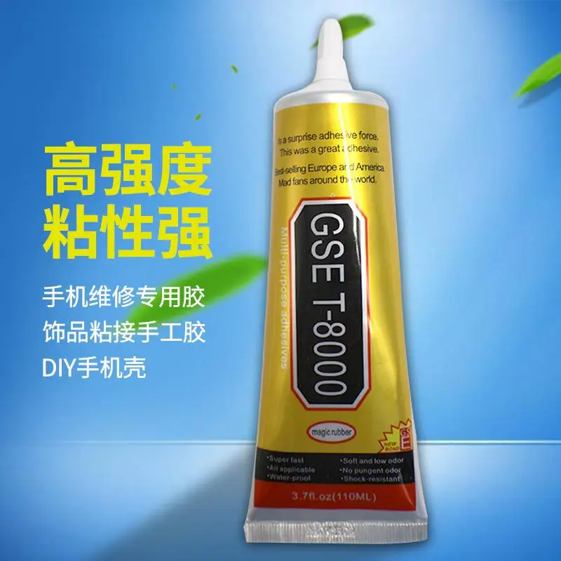 15ml 50ml 110ml T8000 Needle Type Glue Clear Contact Adhesive ...