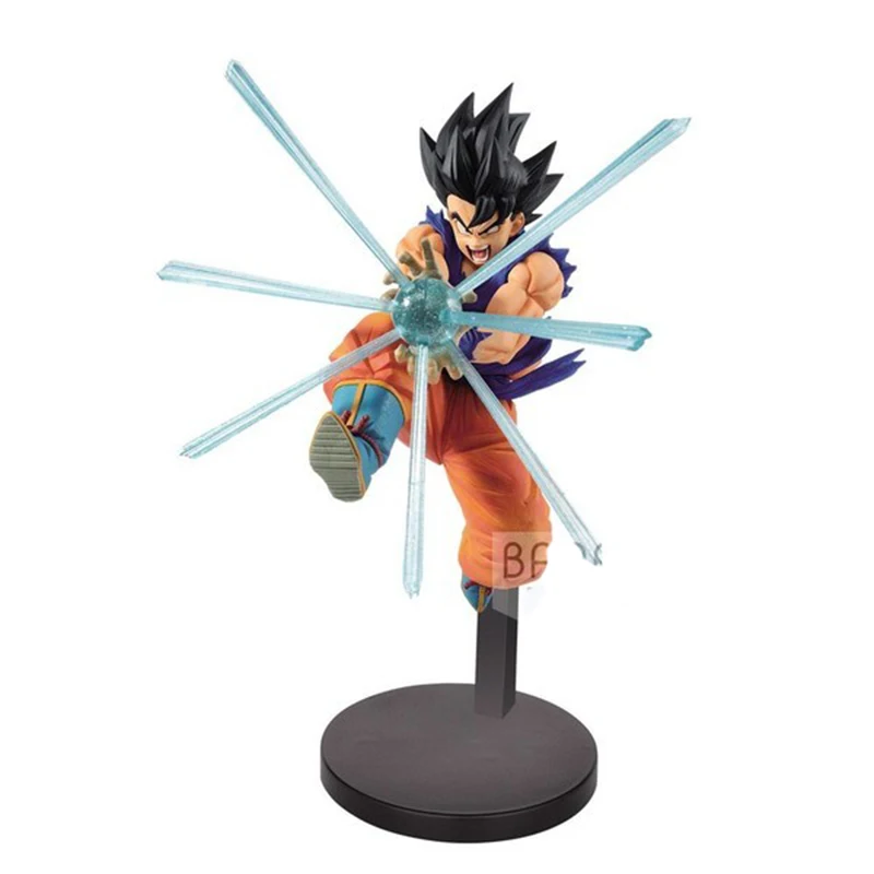 16cm Anime Dragon Ball Z Black Hair Goku Action Figure GxMateria ...