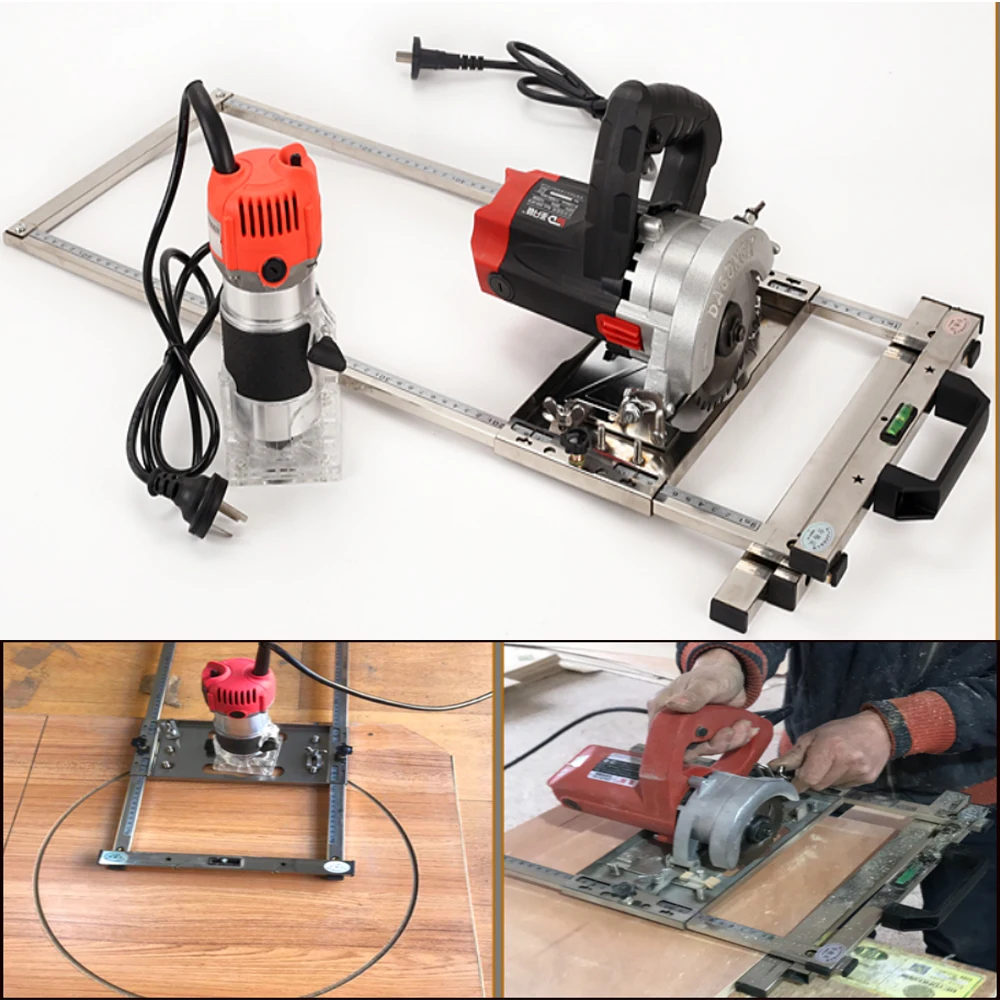 Multifunction Electricity Circular Saw Trimmer Machine Edge Guide ...