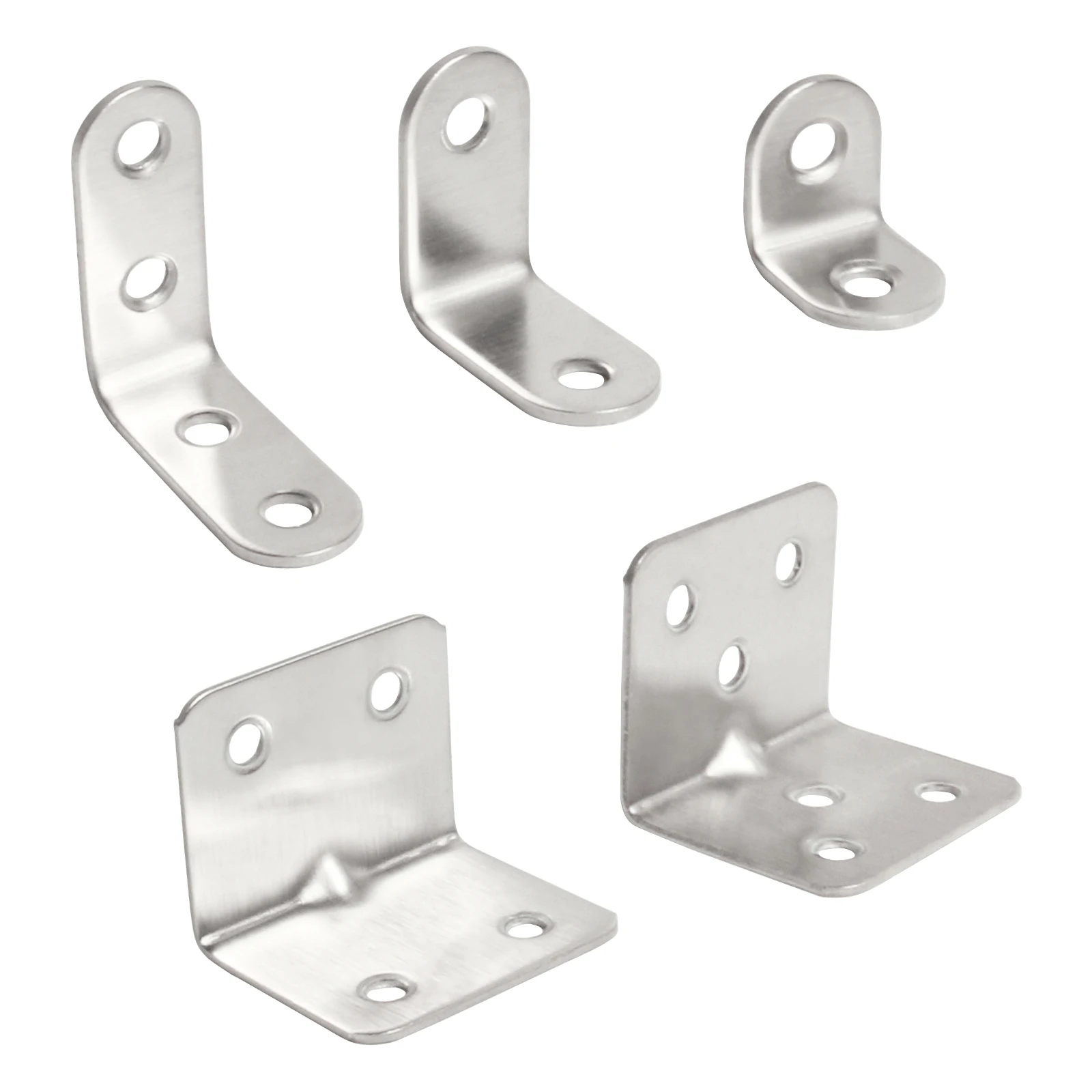 30 Pcs/Set Stainless Steel Corner Bracket Corner Code L-Shaped ...