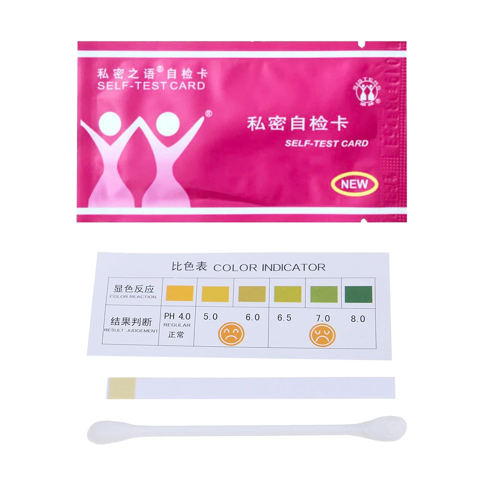 3/5/10pcs Vagina Inflammation Gynecological Inflammation Self Test Card ...