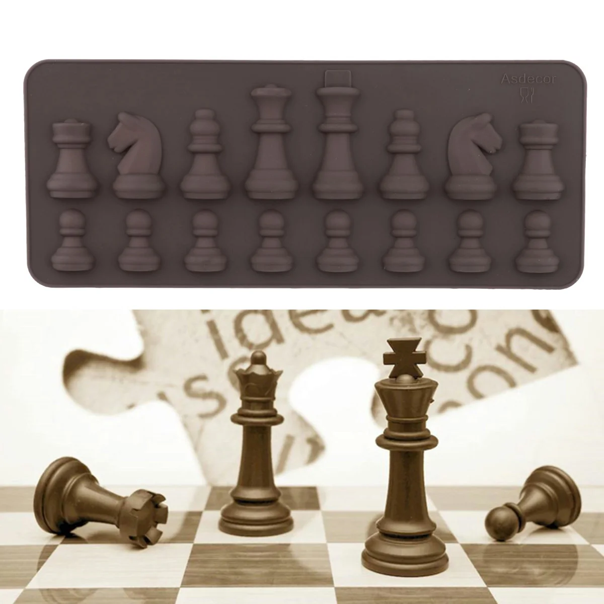 3D-International-Chess-Shape-Baking-Mold-Chocolate-Candy-Cake-Making ...