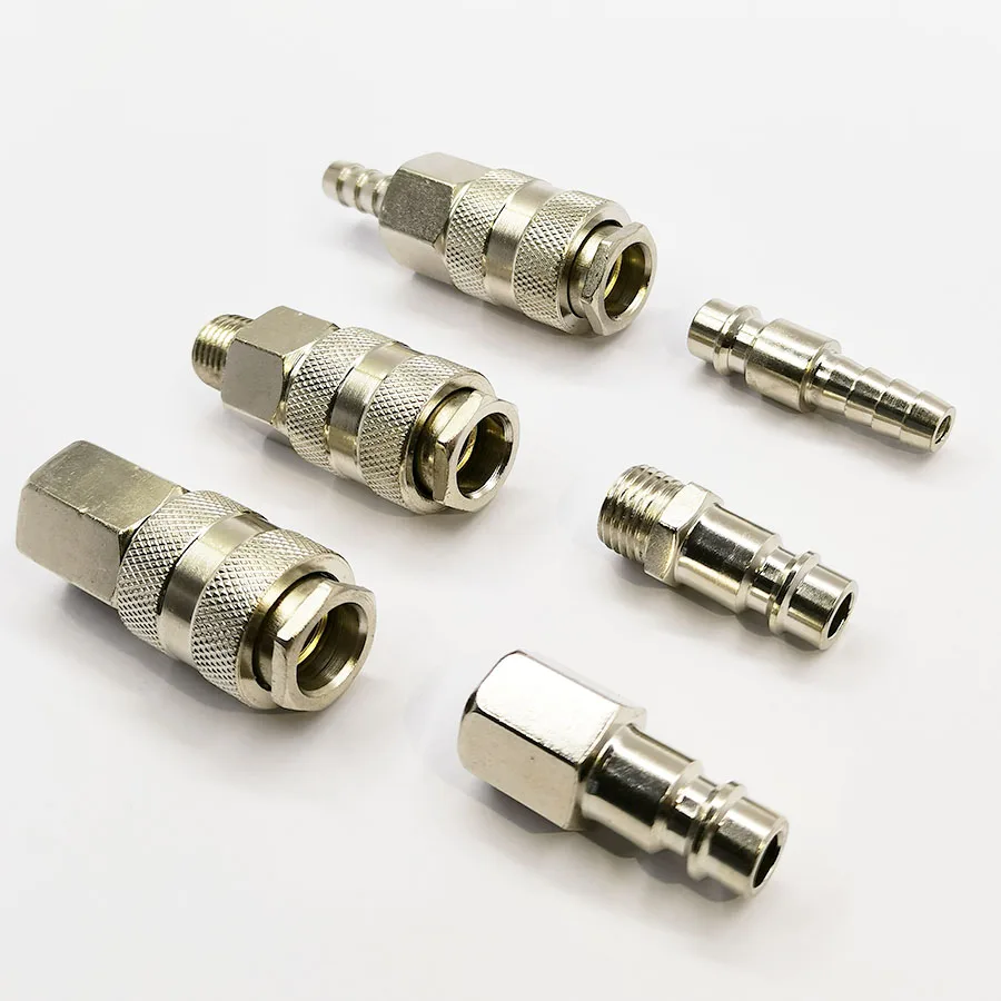 1pcs Pneumatic Fitting European Standard Eu Euro Type Air Line Quick ...