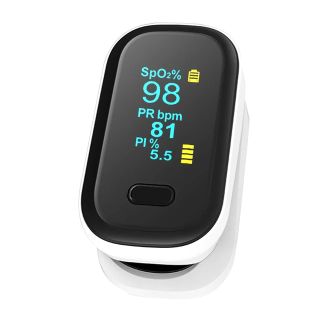 Professional Pulse Oximeter OLED Blood Oxygen Oximeter PR SpO2 Blood ...