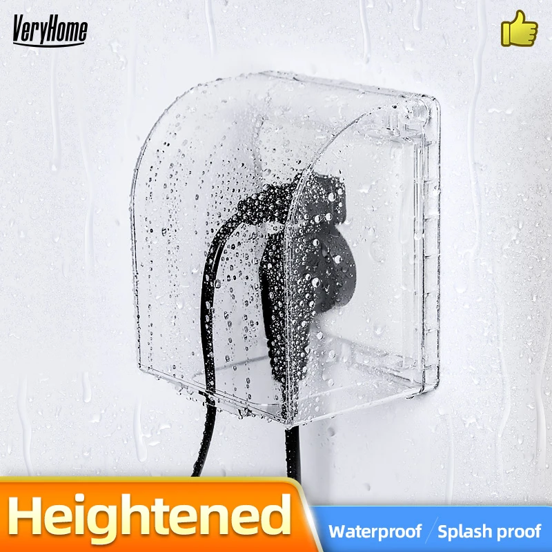 Type 86 Heightened Waterproof Splash Box Bathroom Accessories ...