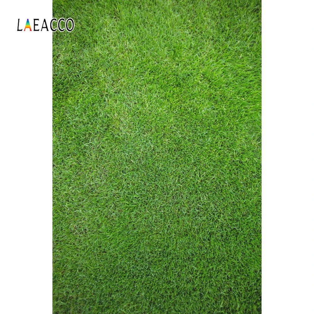 Laeacco Green Grass Screen Stage Wedding Portrait Photography ...