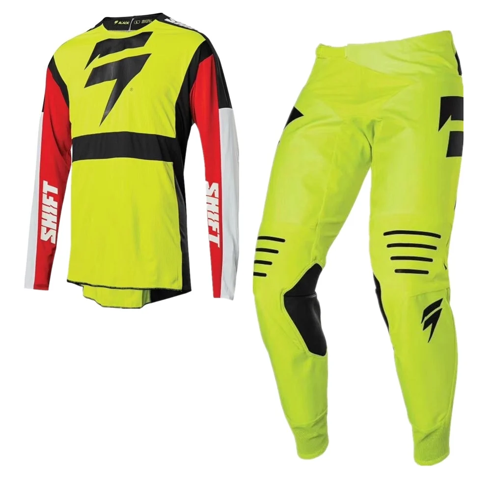 Shift MX Racing Whit3 Label Race Jersey and Pant Combo Set Motocross ...