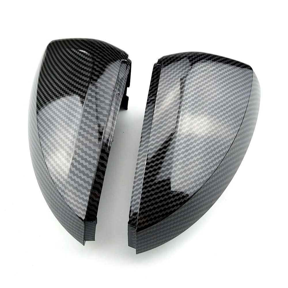 Carbon-Fiber-For-VW-Polo-Mk6-AW-GTI-2018-2020-Car-Side-Rear-View ...