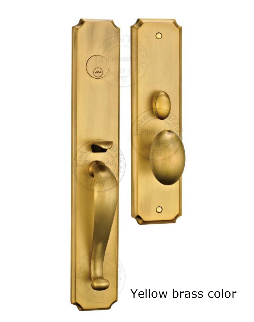 Villa Entrance Door Lock Set European-style Door Lock Full Copper ...