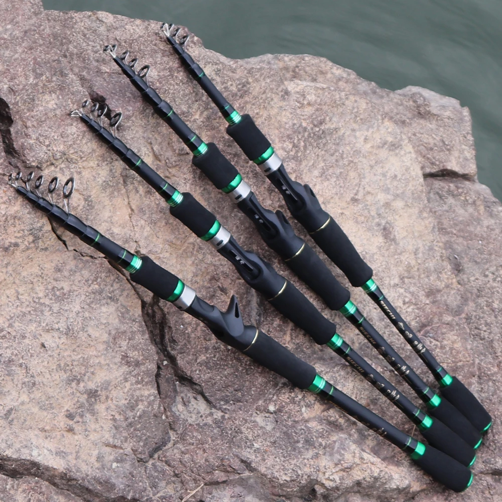 SIECHI-Fishing-Lure-Rod-Spinning-Baitcasting-Telescopic-Ultralight ...