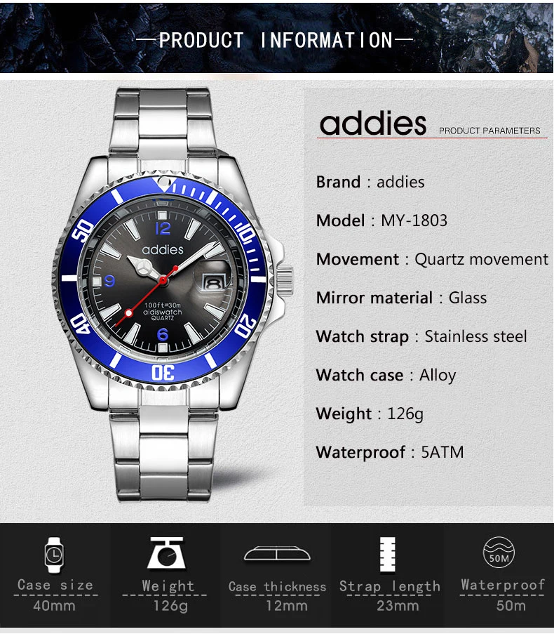 Addies vs Addiesdive? Is this a new competitor or? : r/ChineseWatches