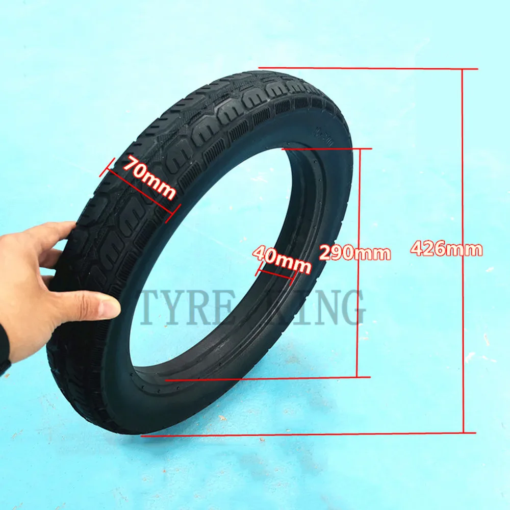 16 Inch 3.00-12 Non-pneumatic Solid Tire 16x3.0 Explosion-proof ...