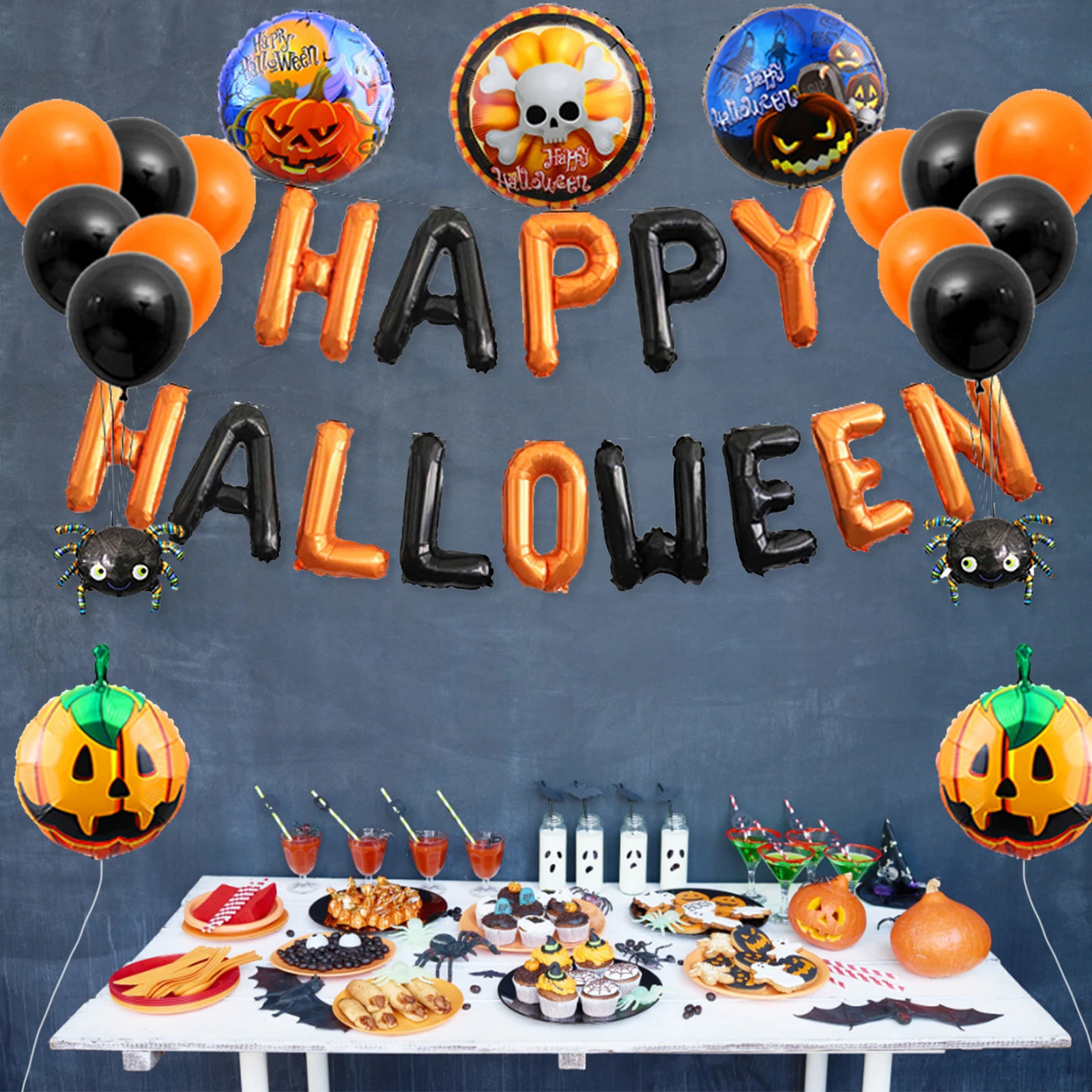 Spooky halloween decor for desk ideas for a festive office