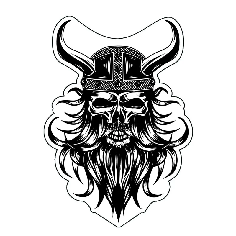 Viking Skull Beard