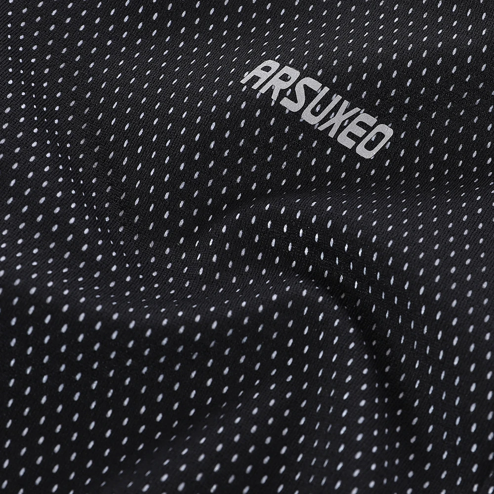 ARSUXEO Мужская зимняя теплая велосипедная куртка, ветрозащитная ...