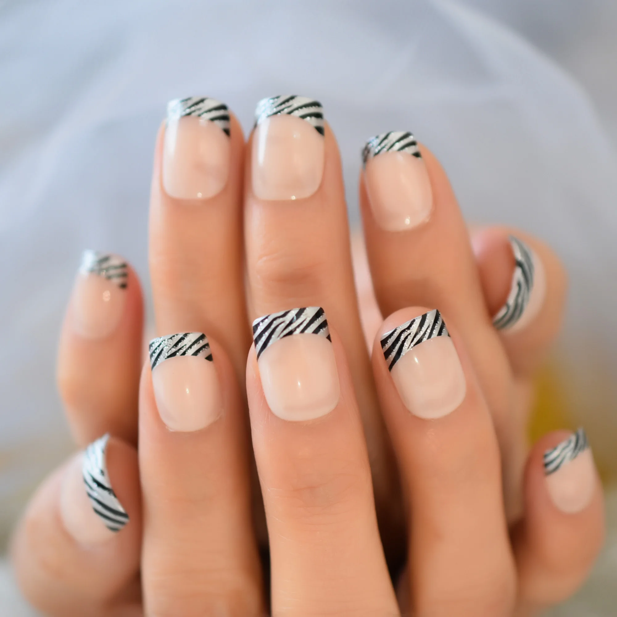 Toenail Art Designs Zebra