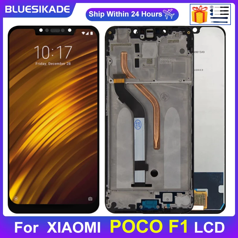 Ensemble écran tactile LCD de remplacement, pour Xiaomi MI POCO F1 ...
