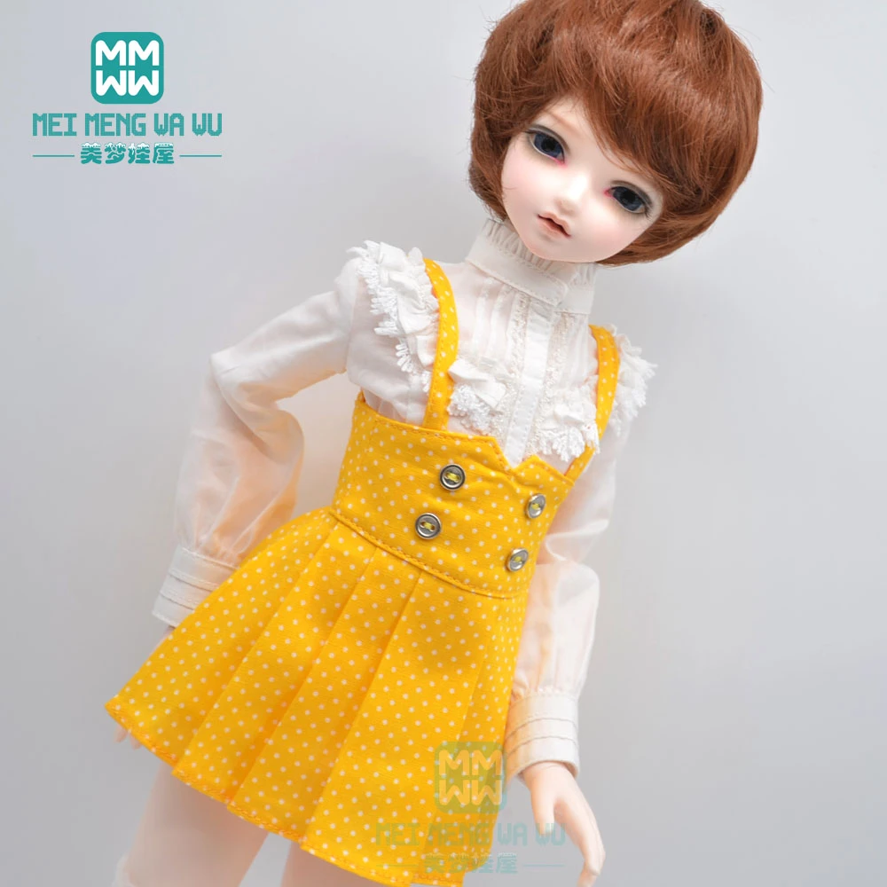 Msd 1/4 Bjd Clothes | Denim Doll Clothes | Denim Strap Dress | Denim ...
