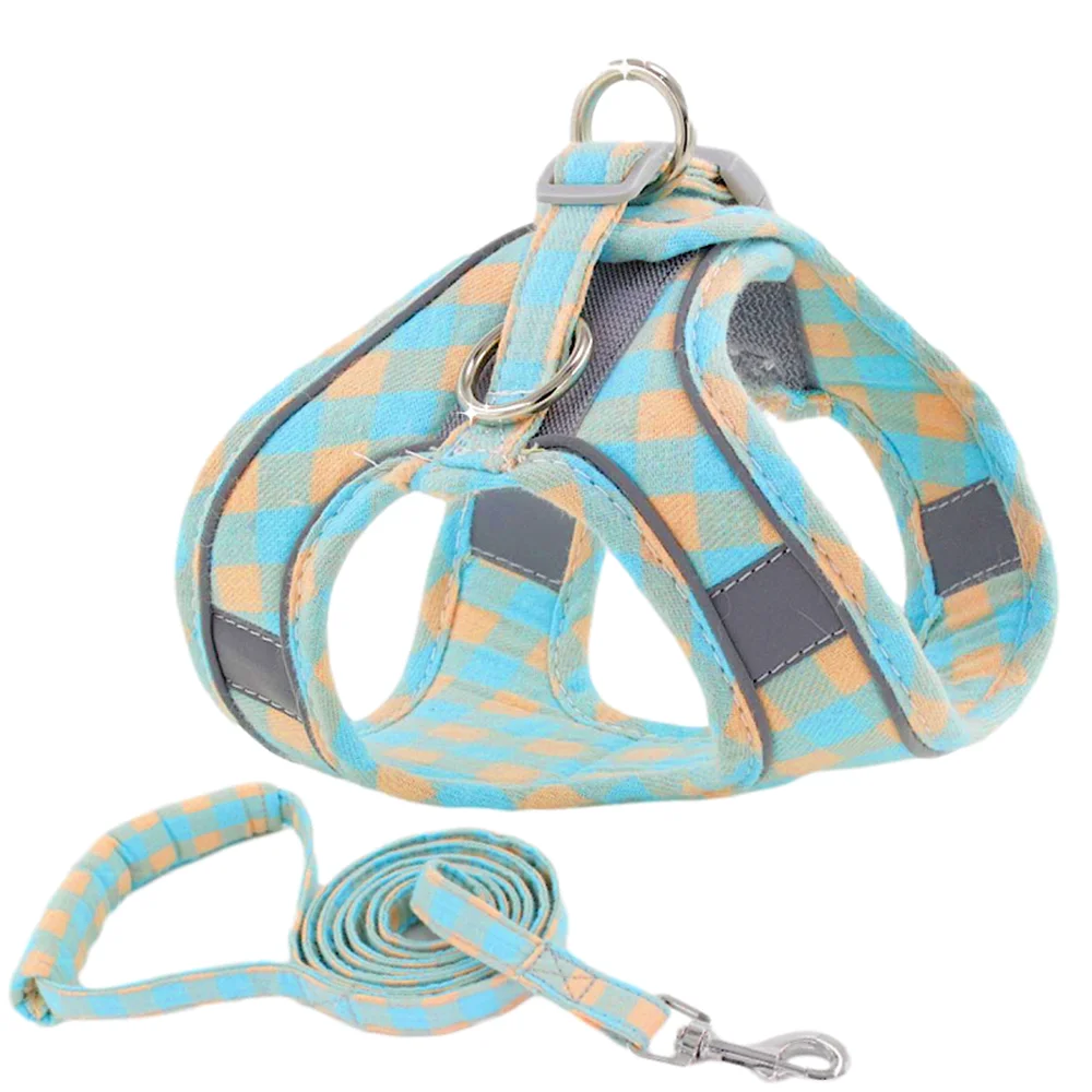 Bright Pet Dog Harness Lead Cotton Puppy Chest Strap Adjustable Russkiy ...