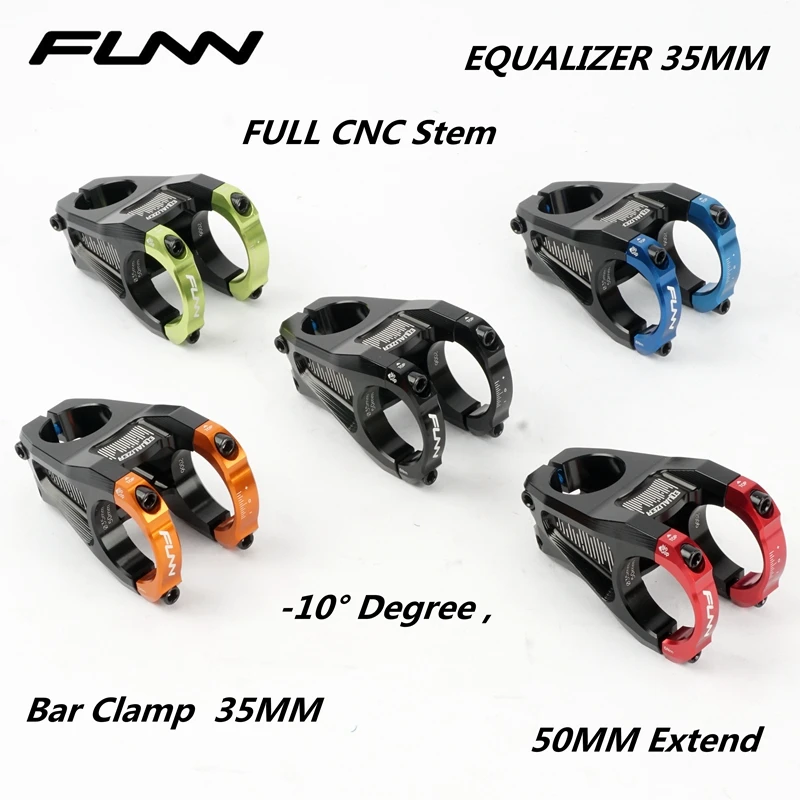 FUNN-EQUALIZER-35MM-STEM-MTB-Mountain-Bike-Alloy-Full-CNC-Bar-Clamp ...