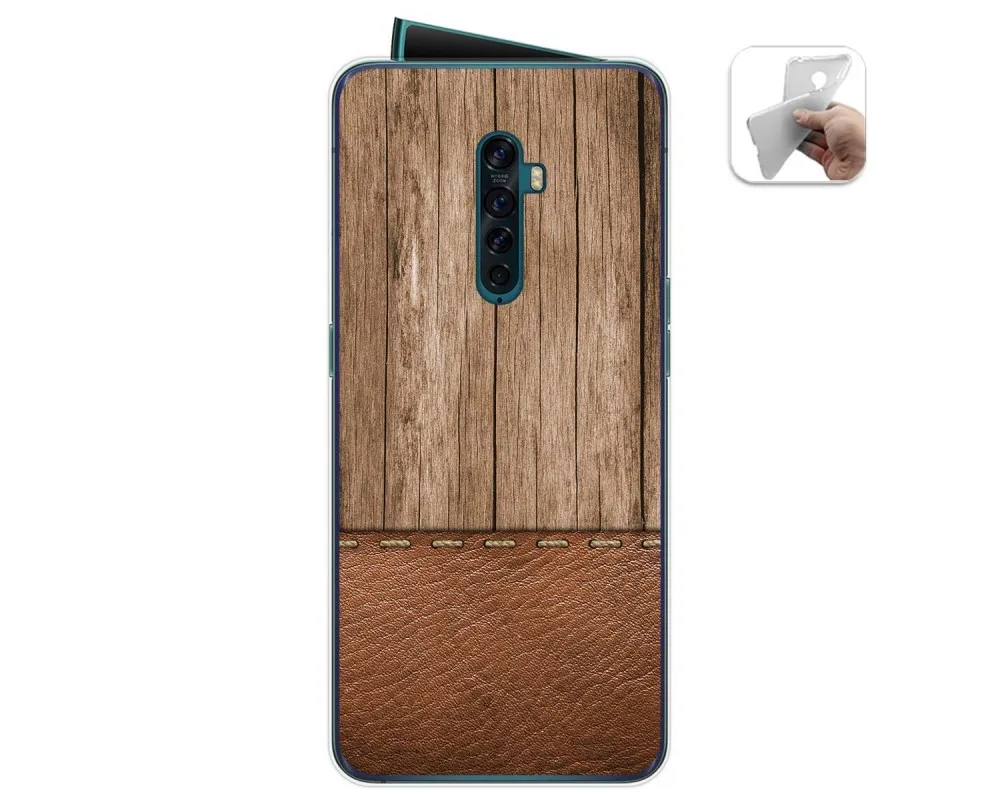 Gel Tpu case for Oppo Reno 2 design Wood 09 drawings|Phone Case ...