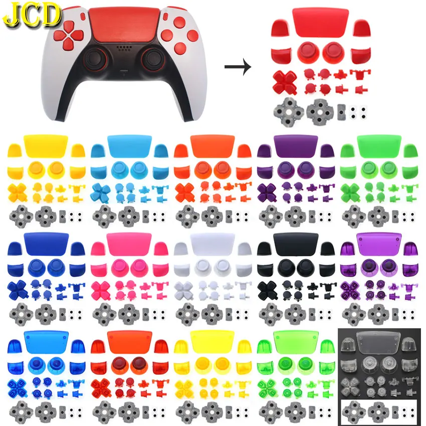 JCD Joysticks Dpad R1 L1 R2 L2, botones de dirección para Sony PS5 ...
