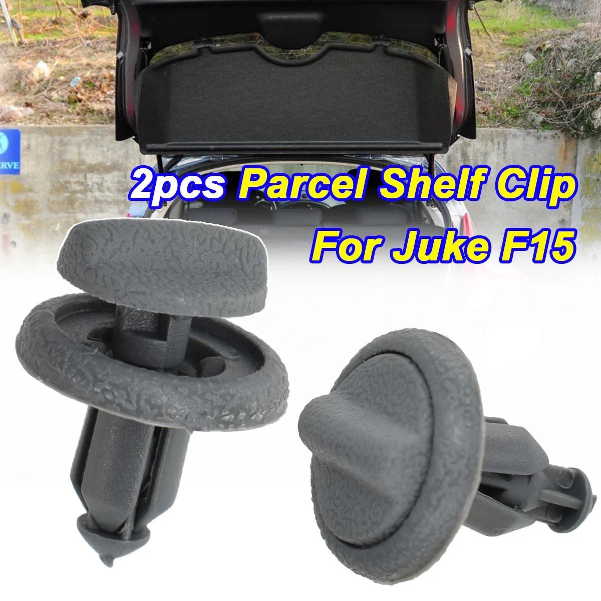 2x-For-Nissan-Juke-F15-Early-Type-799161KA3A-Grey-Rear-Boot-Trunk-Cargo ...