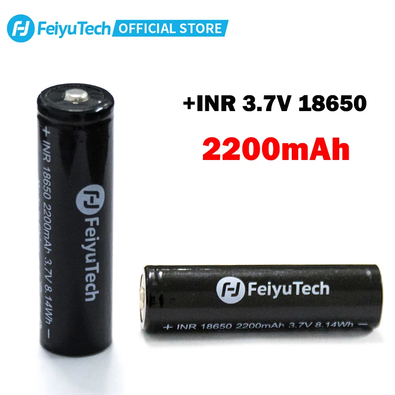 Feiyu Tech 18650 3.7V 2200M AH Baterai Isi Ulang 22650 untuk Cmaera ...