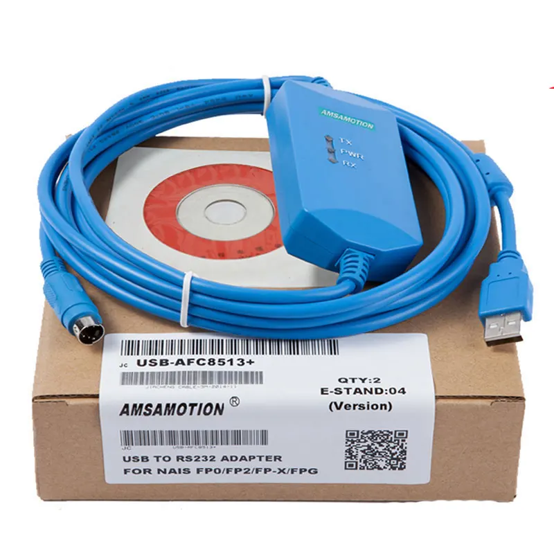 Cable de USB AFC8513 Compatible con Panasonic FP0 FP2 serie FP X, Cable ...