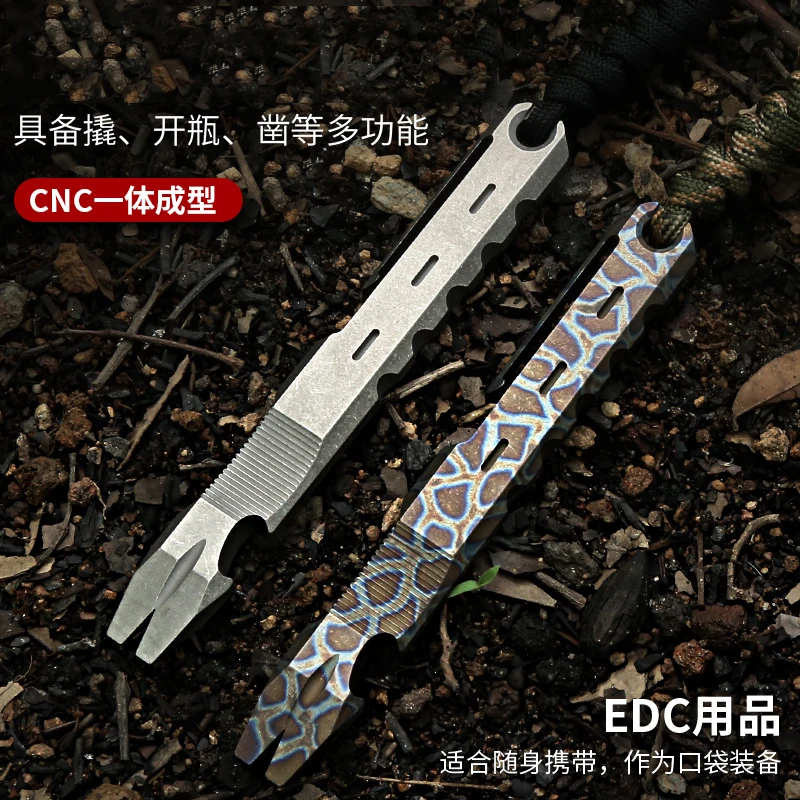 EDC-Titanium-Alloy-Mini-Crowbar-tools-Hand-Outdoor-Camping ...