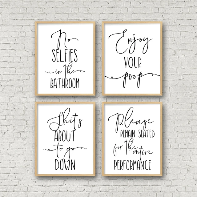 Bathroom Signs Funny Printable