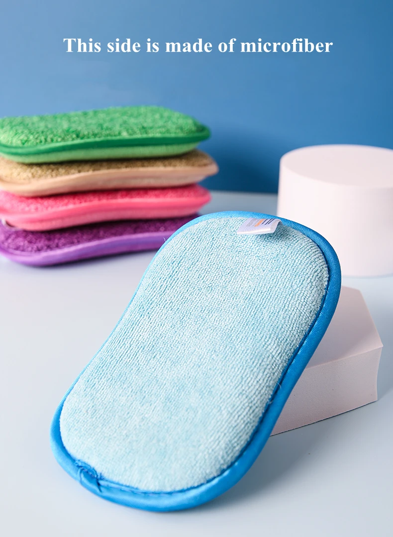 Éponge vaisselle,Eponges Lavables Réutilisable,Magique éponge De ...