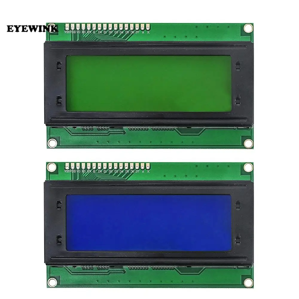 10pcs-LCD-Board-2004-20-4-LCD-20X4-5V-Blue-Green-screen-LCD2004-display ...