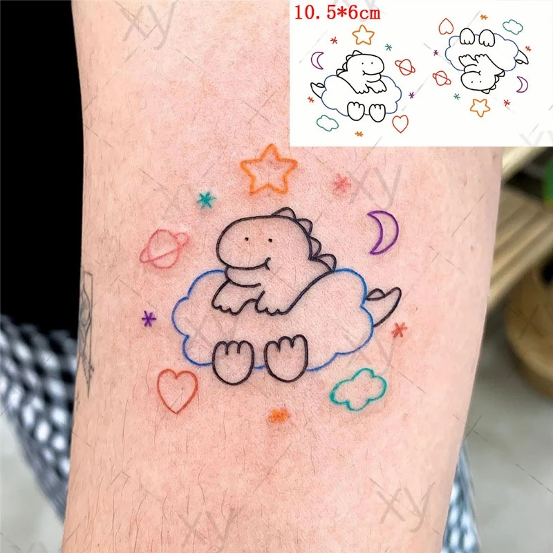 Cute Dinosaur Tattoo Designs
