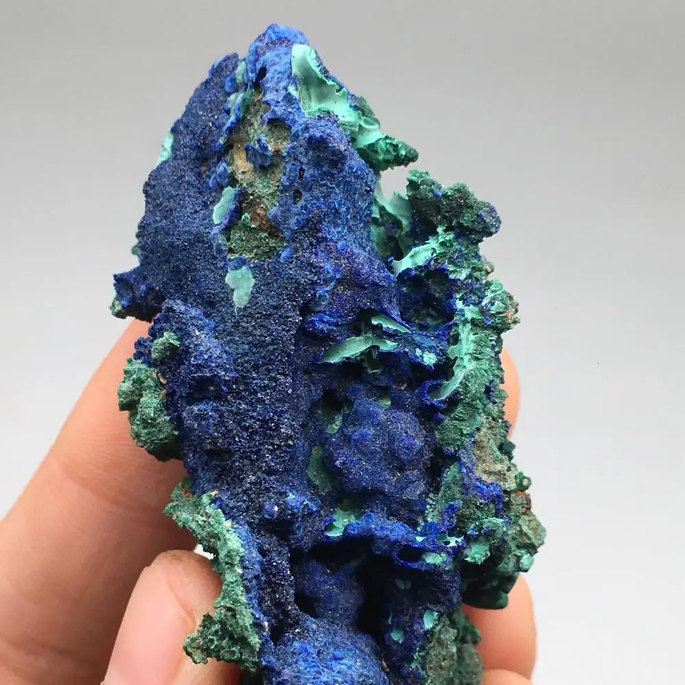 Pierres précieuses,Spécimen minéral brut Azurite bleu naturel, 1 pièce ...