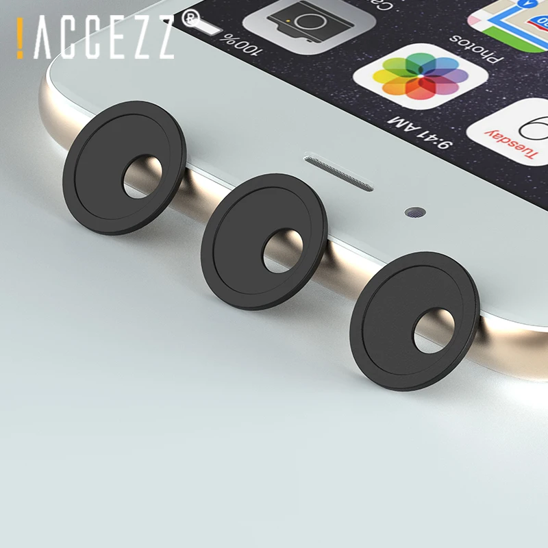 !accezz Round Webcam Cover Shutter Magnet Slider Plastic For Web Laptop ...